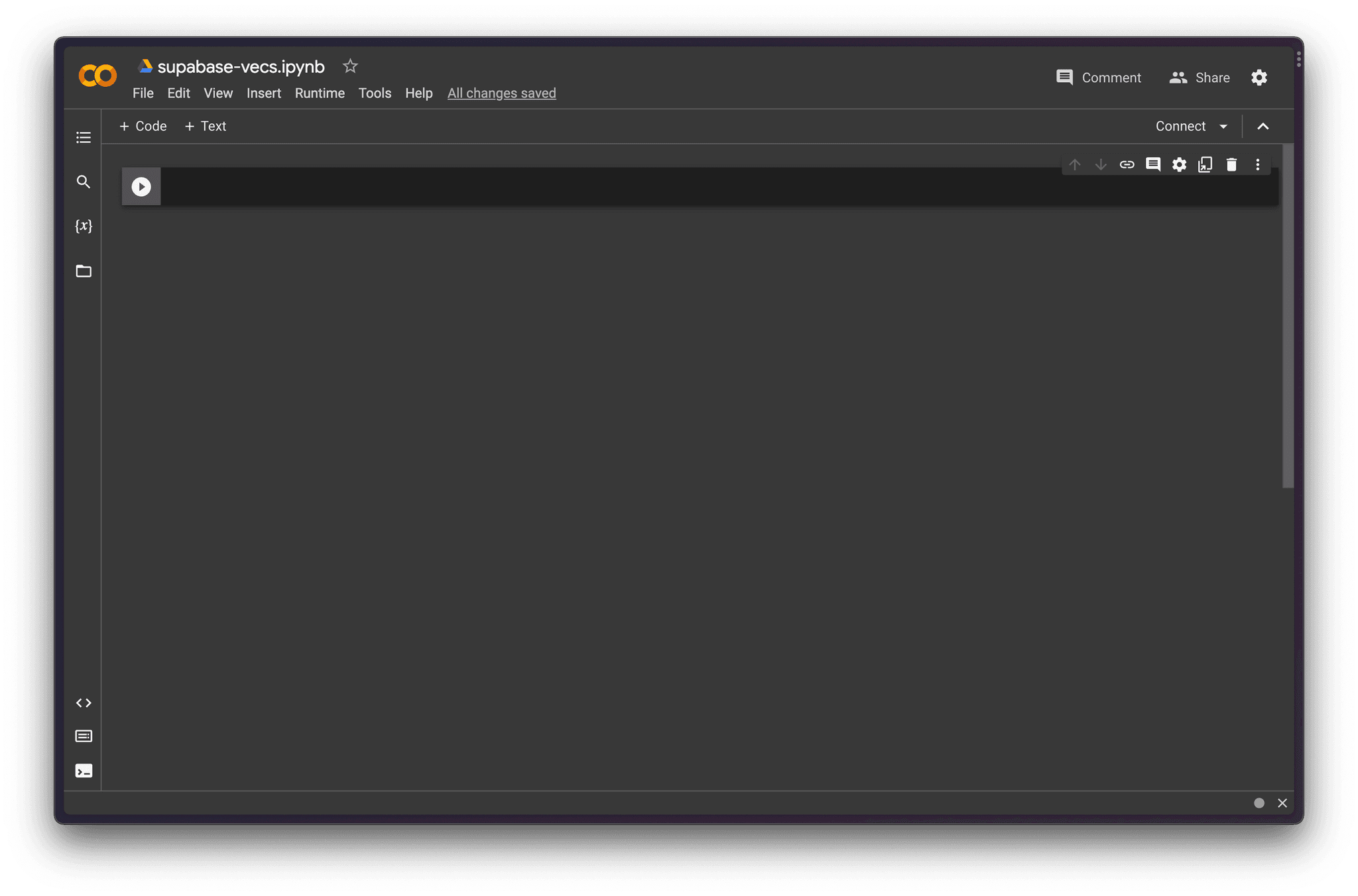 Google Colab | Supabase Docs