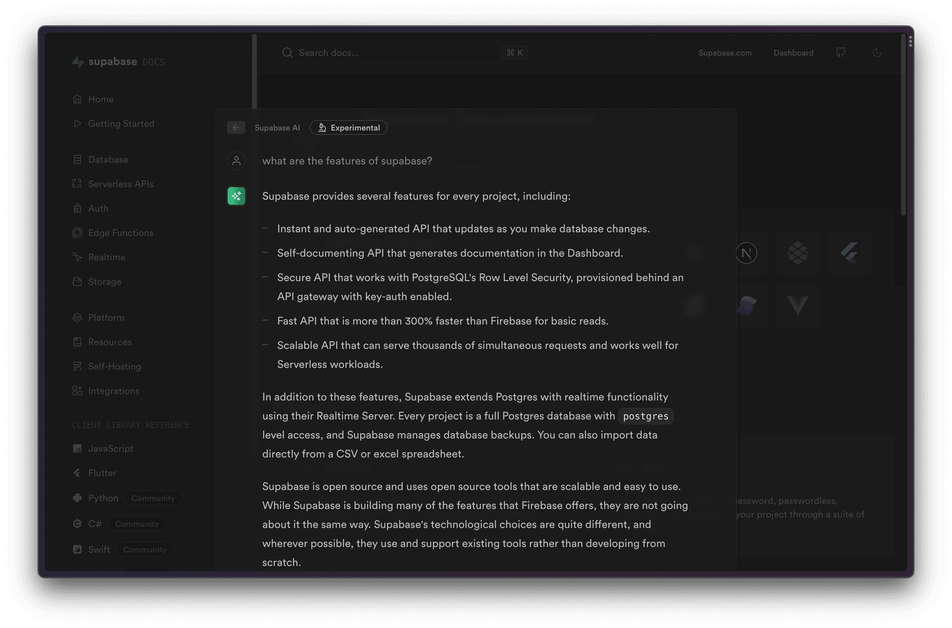 Adding Generative Qanda For Your Documentation Supabase Docs