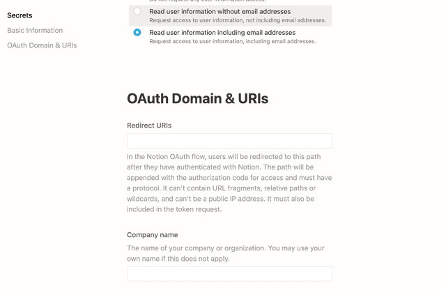 Login with Notion | Supabase Docs