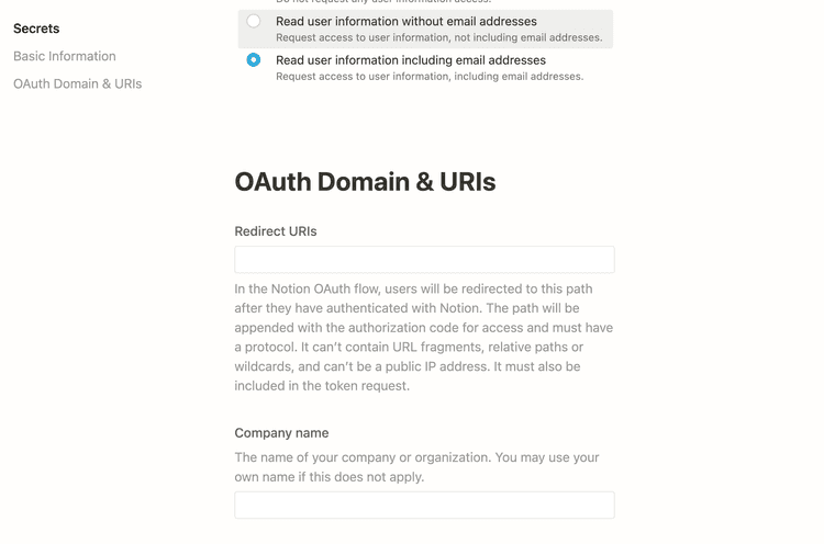 Login with Notion | Supabase Docs