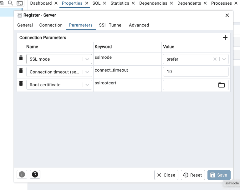 Connecting to your database | Supabase Docs