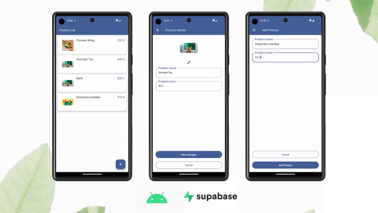 Build a Product Management Android App with Jetpack Compose | Supabase Docs