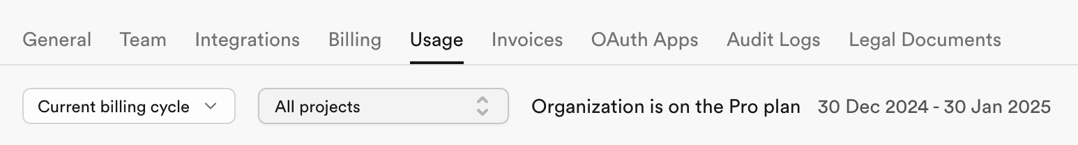 Manage Disk size usage | Supabase Docs