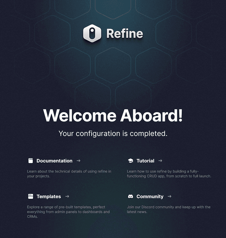 Use Supabase with refine | Supabase Docs