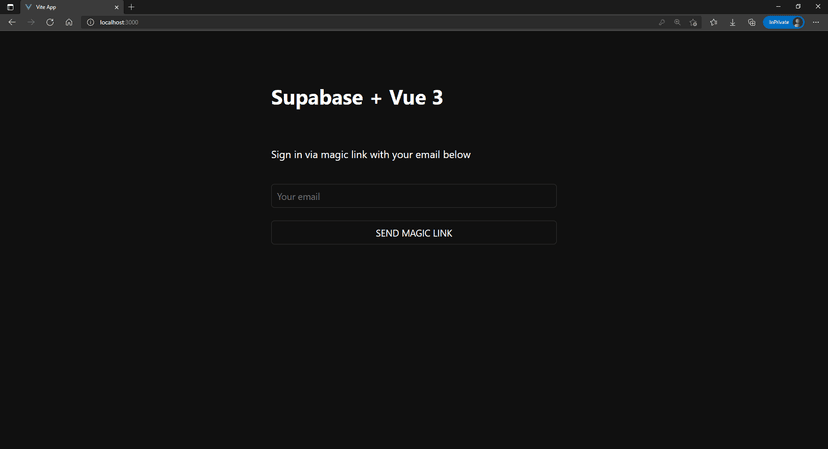 Build a User Management App with Vue 3 | Supabase Docs