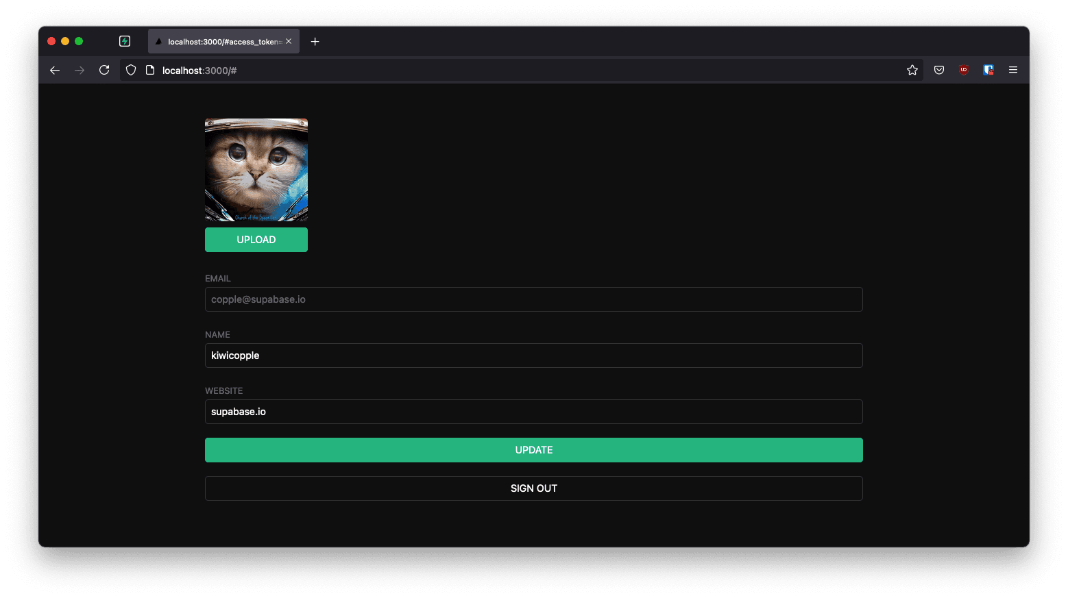 Build A User Management App With Solidjs Supabase Docs