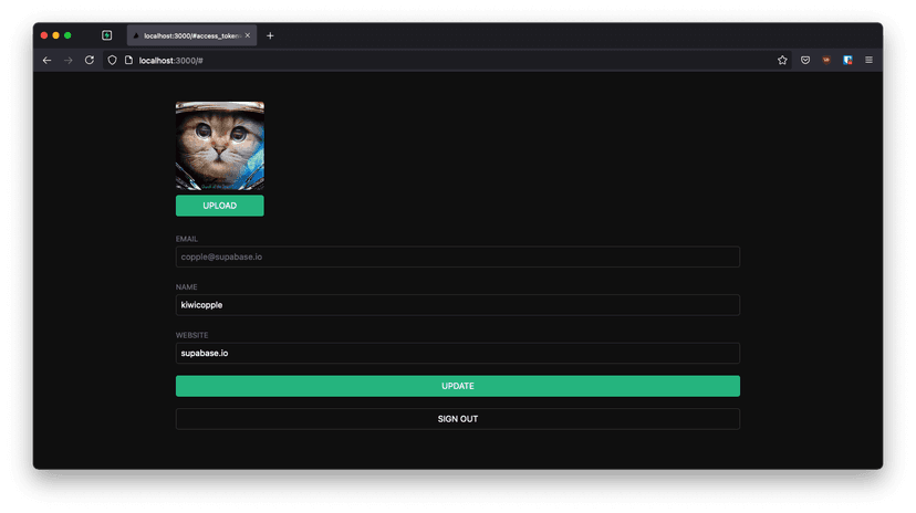 Build a User Management App with SvelteKit | Supabase Docs