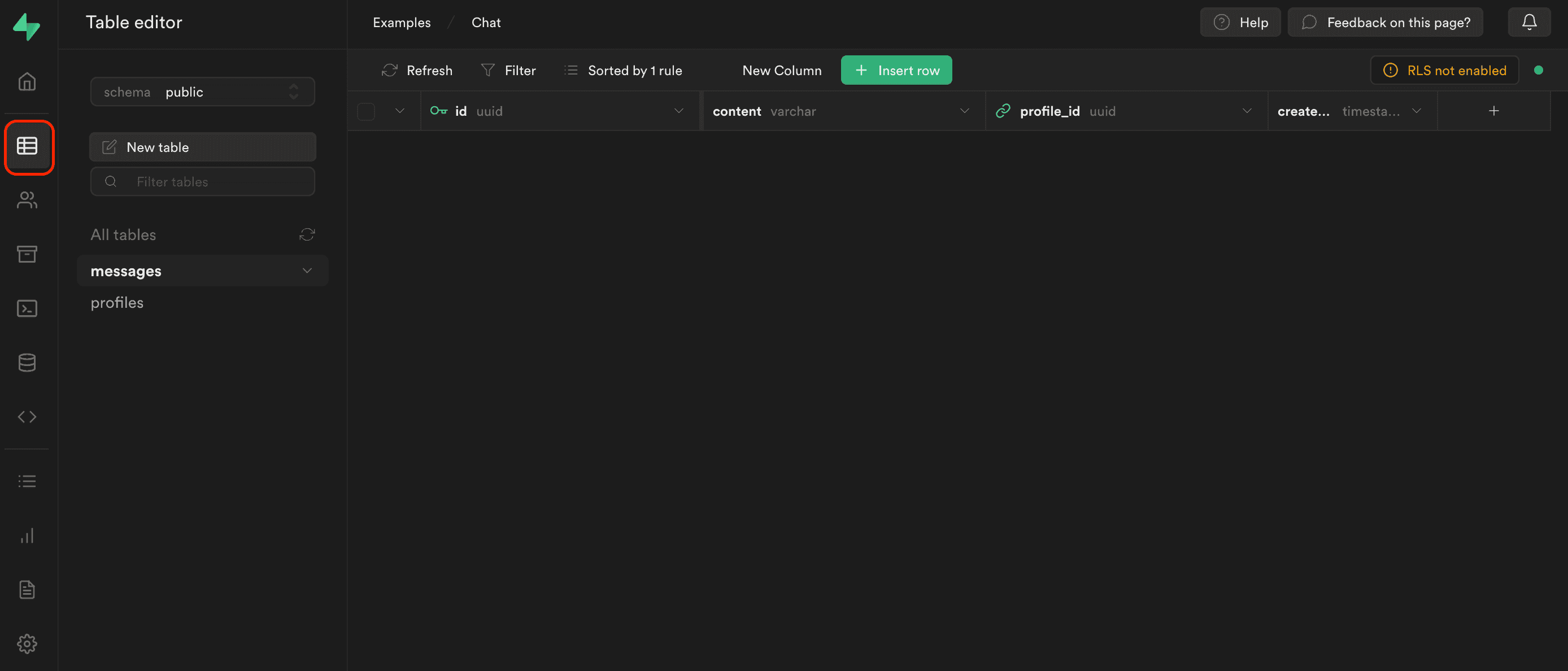 Flutterとsupabaseでチャットアプリを作る その1 Flutter Qiita