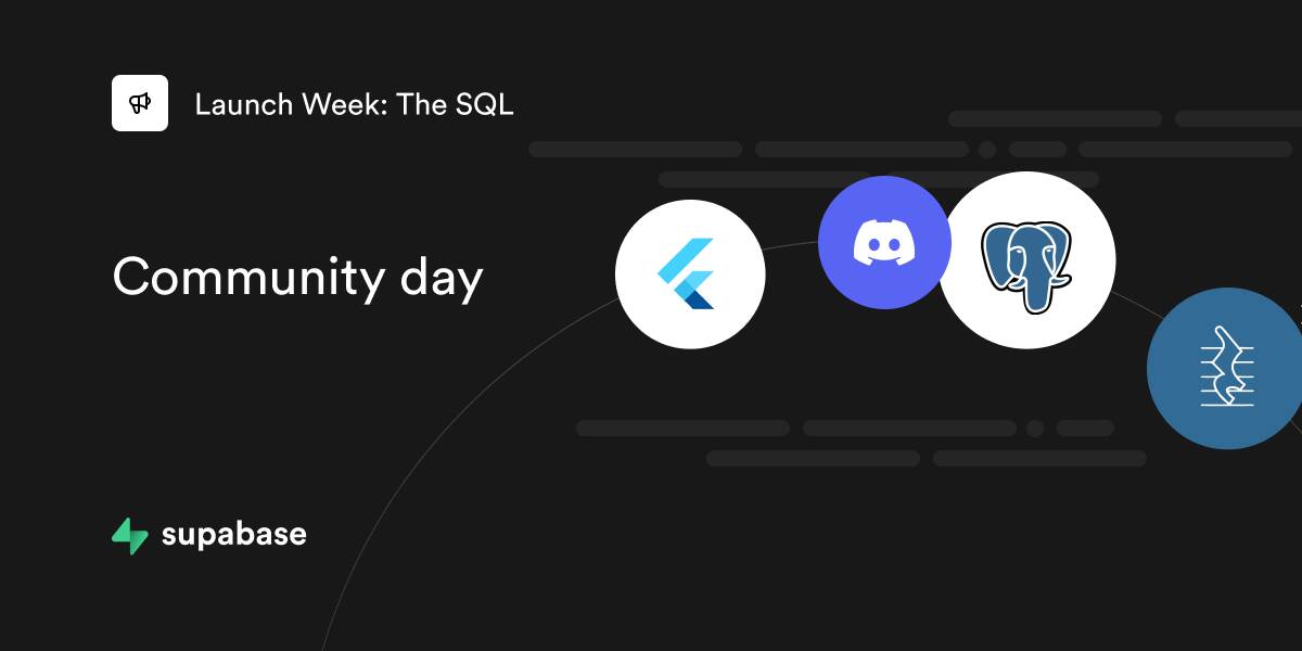 Supabase Community Day