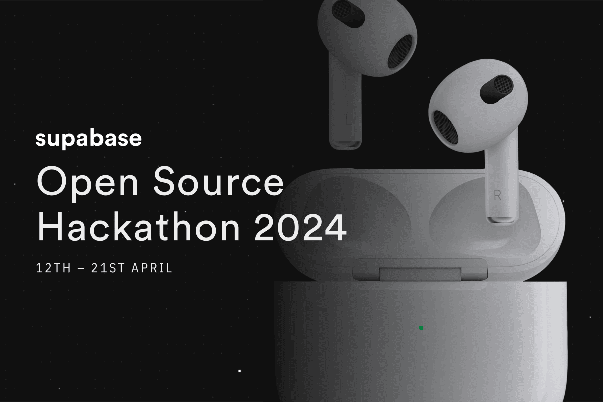 Supabase Open Source Hackathon 2024 8478